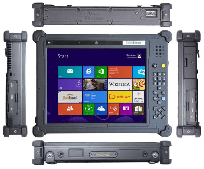 Rugged PC Review.com - MobileDemand xTablet T1200 Tablet PC